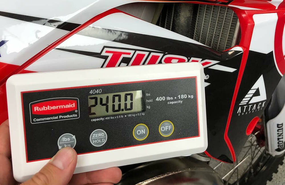 Dirt Bike Weight Comparison - with Examples – Dirt Bike Channel
